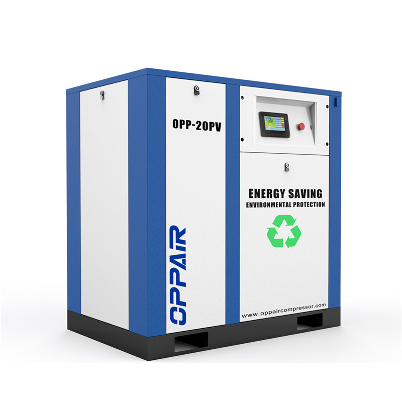 Small rotary screw air compressor store